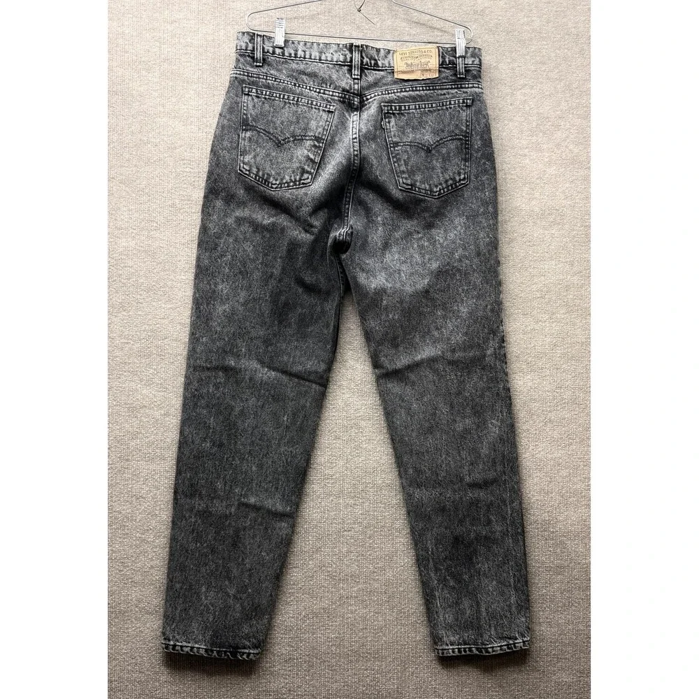 Levi's | Jeans | Levis 55 Jeans Mens 36x30 Gray Acid Wash Denim Relaxed ...